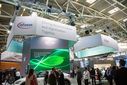 Infineon Electronicasemicon Europa Messe Worlds Leading Editorial Stock ...