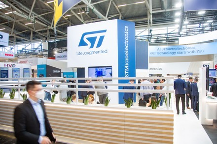 Stm Stmicroelectronics Electronicasemicon Europe Fair Worlds Editorial ...