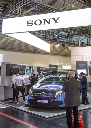 Sony Electronicasemicon Europe Fair Worlds Leading Editorial Stock ...