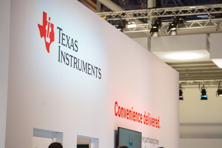 Texas Instruments Electronicasemicon Europe Fair Worlds Editorial Stock ...
