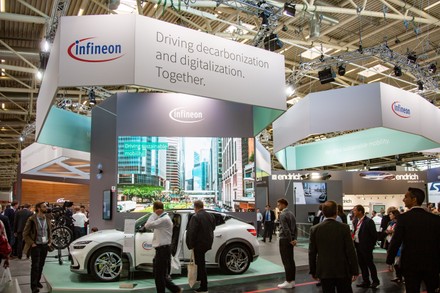 Infineon Electronicasemicon Europa Messe Worlds Leading Editorial Stock ...