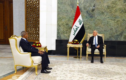Iraqi President Abdul Latif Rashid Receives Editorial Stock Photo ...