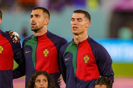 Cristiano Ronaldo 7 Portugal Looks Emotional Editorial Stock Photo ...