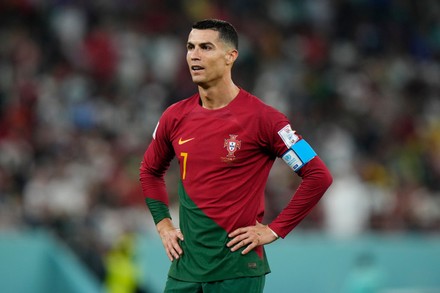 Cristiano Ronaldo Centreforward Portugal During Fifa Editorial Stock ...