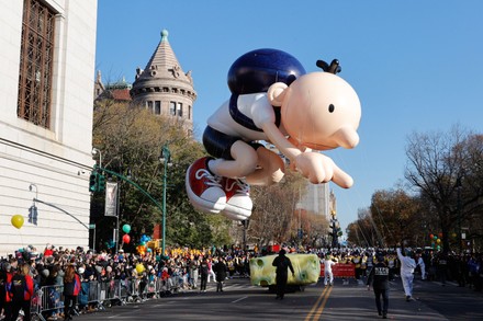 Diary Wimpy Kid Balloon Floats Down Editorial Stock Photo - Stock Image ...