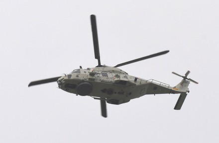 Trio Mysterious Dutch Navy Nh90 Nfh Editorial Stock Photo - Stock Image ...