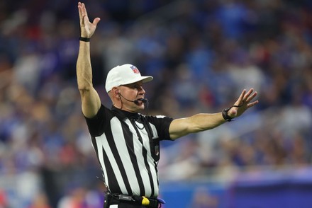Referee Clete Blakeman 34 Seen During Editorial Stock Photo - Stock ...
