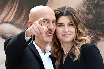 Italian Actors Claudio Bisio Vittoria Puccini Editorial Stock Photo ...