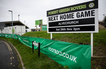Next Home Fixture Displayed Outside Stadium Editorial Stock Photo ...