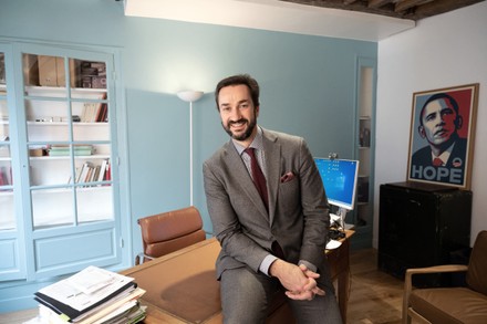 Lawyer Florent Loyseau De Grandmaison Poses Editorial Stock Photo ...