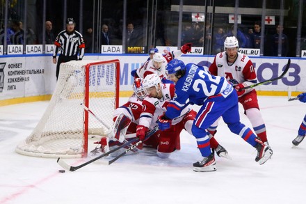 Lokomotiv Hockey Club Player Daniil Isayev Editorial Stock Photo ...
