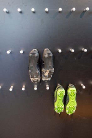 Rugby Shoes Spikes Seen Hanging Training Editorial Stock Photo - Stock ...
