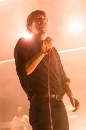 Thomas Mars French Pop Rock Band Editorial Stock Photo - Stock Image ...