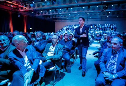 Rotterdam Prime Minister Mark Rutte Speaks Editorial Stock Photo ...
