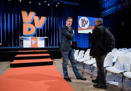 Rotterdam Prime Minister Mark Rutte During Editorial Stock Photo ...