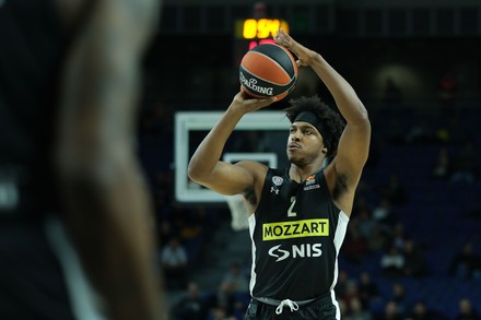 Zack Leday Partizan Mozzart Bet Belgrade Editorial Stock Photo - Stock ...