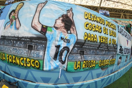 Argentina Banner During Qatar 2022 World Editorial Stock Photo - Stock ...