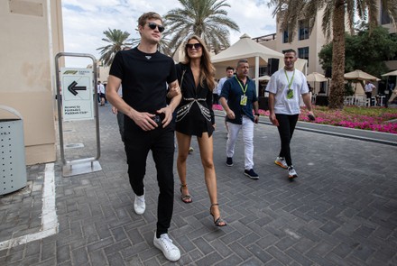 Marcus Ericsson His Girlfriend Iris Tritsaris Editorial Stock Photo ...