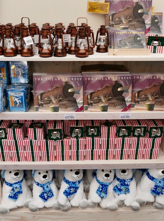 Polar Express Merchandise On Sale Station Editorial Stock Photo - Stock ...