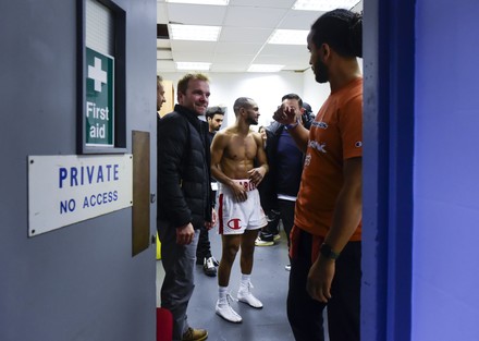 Harlem Eubank After Super Lightweight Fight Editorial Stock Photo ...