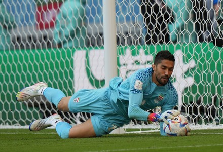 Arrayyan Qatar 25112022 Irans Goalkeeper Hossein Editorial Stock Photo ...