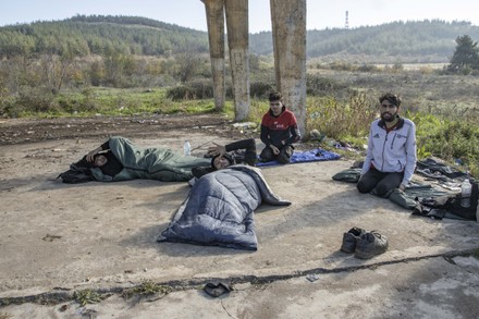 Asylum Seekers Balkan Route Refugee Path Editorial Stock Photo - Stock ...