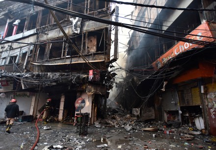 View Burnt Damaged Shops After Major Editorial Stock Photo - Stock ...