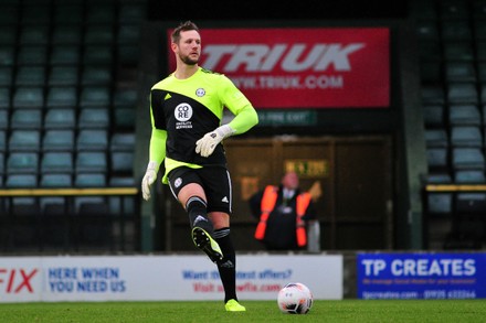 Sam Johnson Fc Halifax Town During Editorial Stock Photo - Stock Image ...
