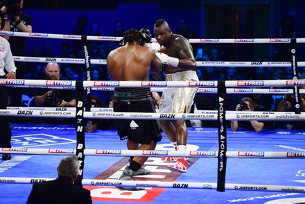 Dillian Whyte During Matchroom Boxing Heavyweight Editorial Stock Photo ...