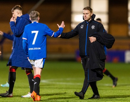 Rangers U18s Coach Steven Smith Editorial Stock Photo - Stock Image ...