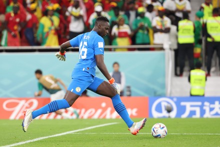 Senegal Goalkeeper Edouard Mendy During Fifa Editorial Stock Photo ...