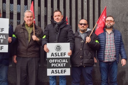 Members Aslef Associated Society Locomotive Engineers Editorial Stock ...