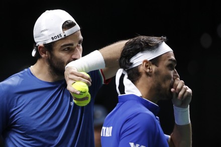 Italys Matteo Berrettini L Fabio Fognini Editorial Stock Photo - Stock Image | Shutterstock