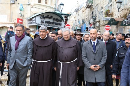 Custodian Holy Land Father Francesco Patton Editorial Stock Photo ...