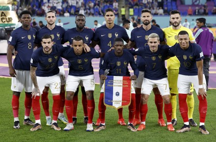Players France Line Before Group D Editorial Stock Photo - Stock Image ...