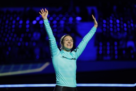 Mathilde Gros France On Podium Leading Editorial Stock Photo - Stock ...