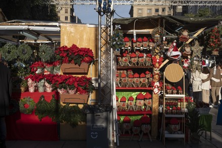 Decorative Objects Christmas Seen Hanging Stalls Editorial Stock Photo ...