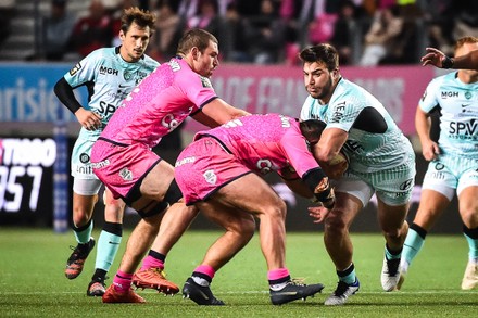 Leo Barre Stade Francais Bruce Devaux Editorial Stock Photo - Stock ...