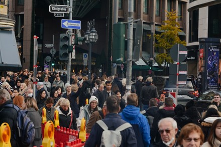General View Crowd Shoppers Seen City Editorial Stock Photo - Stock ...