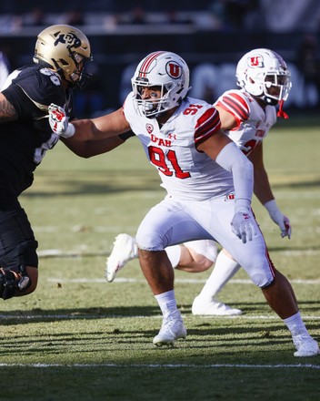 Utah Utes Defensive End Gabe Reid Editorial Stock Photo - Stock Image ...