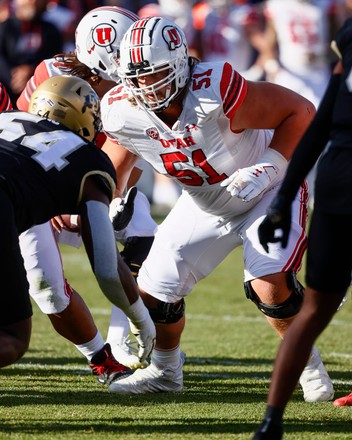Utah Utes Offensive Lineman Keaton Bills Editorial Stock Photo - Stock ...