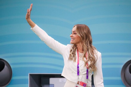 Laura Woods English Presenter Working Dazn Editorial Stock Photo ...