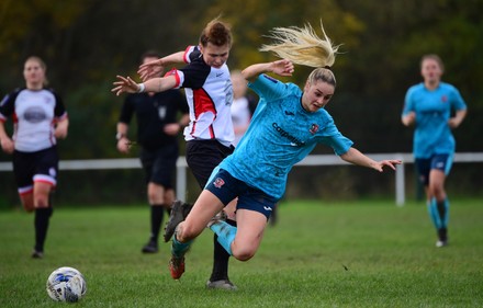 Goalscorers Emily Lindsey Portishead Town Ladies Editorial Stock Photo ...