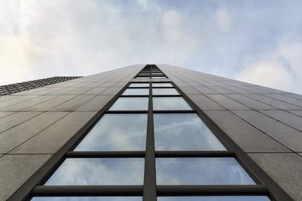Facade Office Tower Windows Modern Architecture Editorial Stock Photo ...