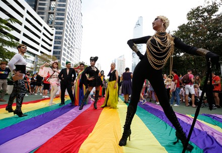 People Lgbtqi Community Pose Photo On Editorial Stock Photo - Stock ...
