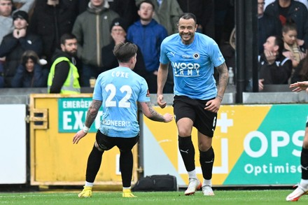 Nathan Ashmore 1 Boreham Wood During Editorial Stock Photo - Stock ...