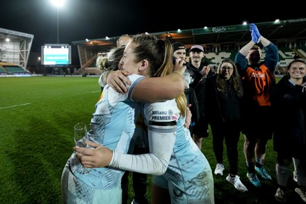 Izzy Mayhew Harlequins Celebrates Teammates After Editorial Stock Photo ...