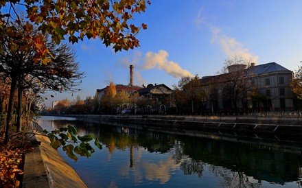 Steam Going Out Exhaust Towers Power Editorial Stock Photo - Stock ...