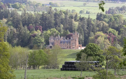 Ardross Castle Highlands Where Claudia Winkleman Editorial Stock Photo ...