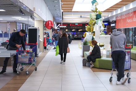 Carrefour Nice Lingostiere Shopping Center Nice Editorial Stock Photo ...